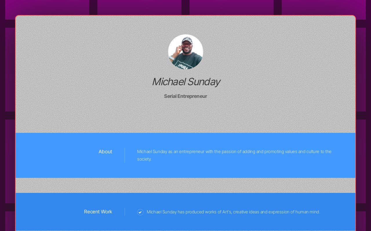 MichaelSunday